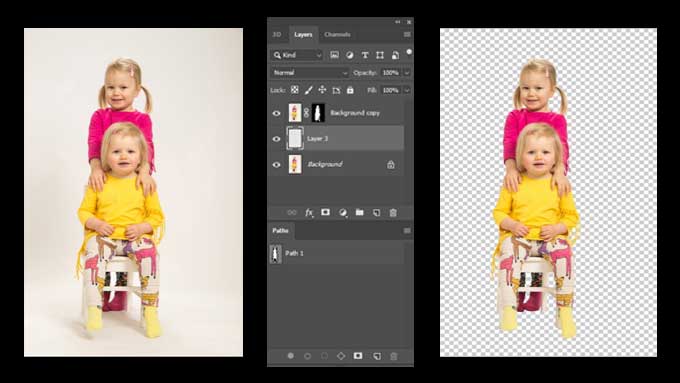 Background Remove From An Image In Photoshop